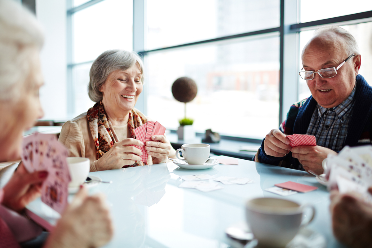 12 card games for seniors Senior Living Services